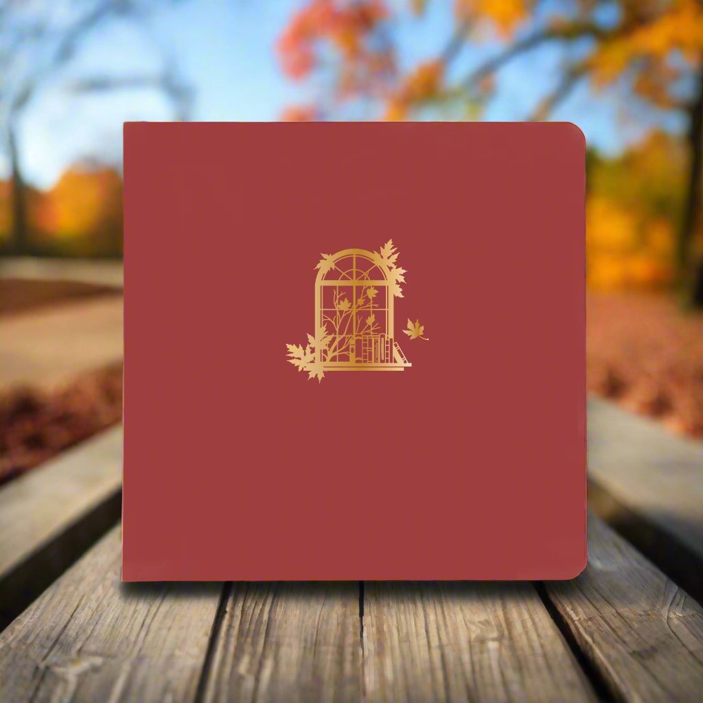 Limited Edition Fall Notebook - Autumn Window Design - Archer and Olive ...